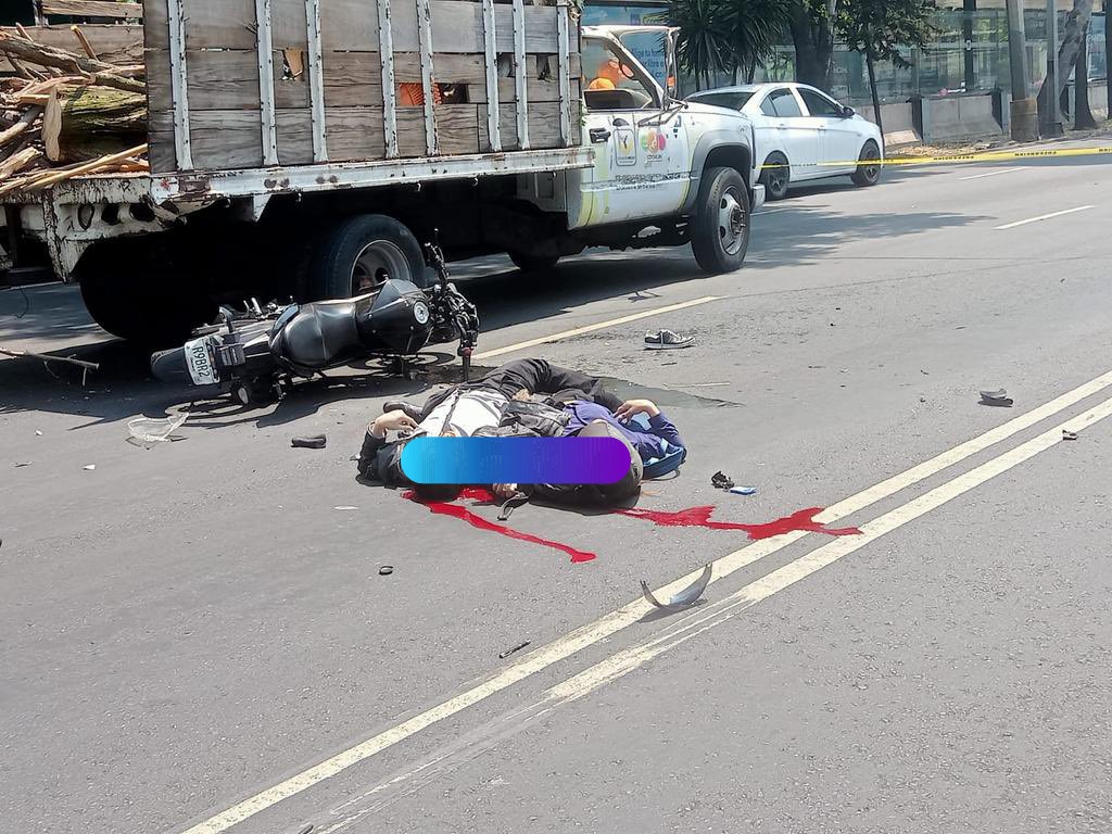 Ni El Caso Les Salvó La Vida Motociclistas Murieron En Calzada De Tlalpan